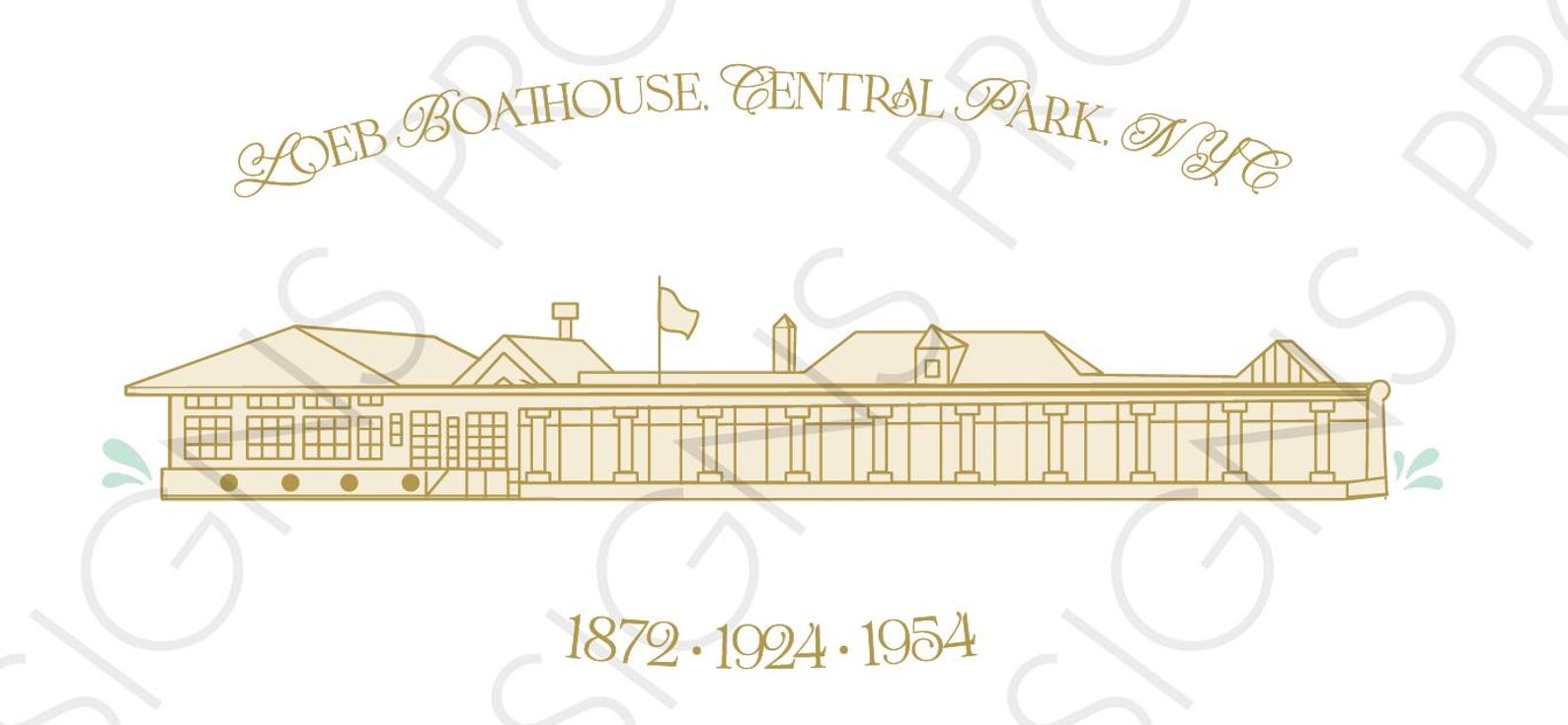 Loeb Boathouse Central Park SVG and Transparent PNG | Digital Download ...