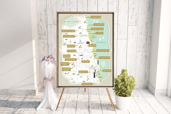 NYC Seating Chart Canvas 32 X 48 Listing for | Etsy