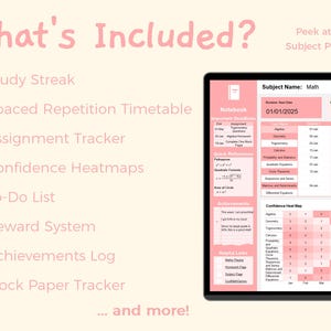 Spaced Repetition Revision Timetable - Retrospective Study Planner for ...