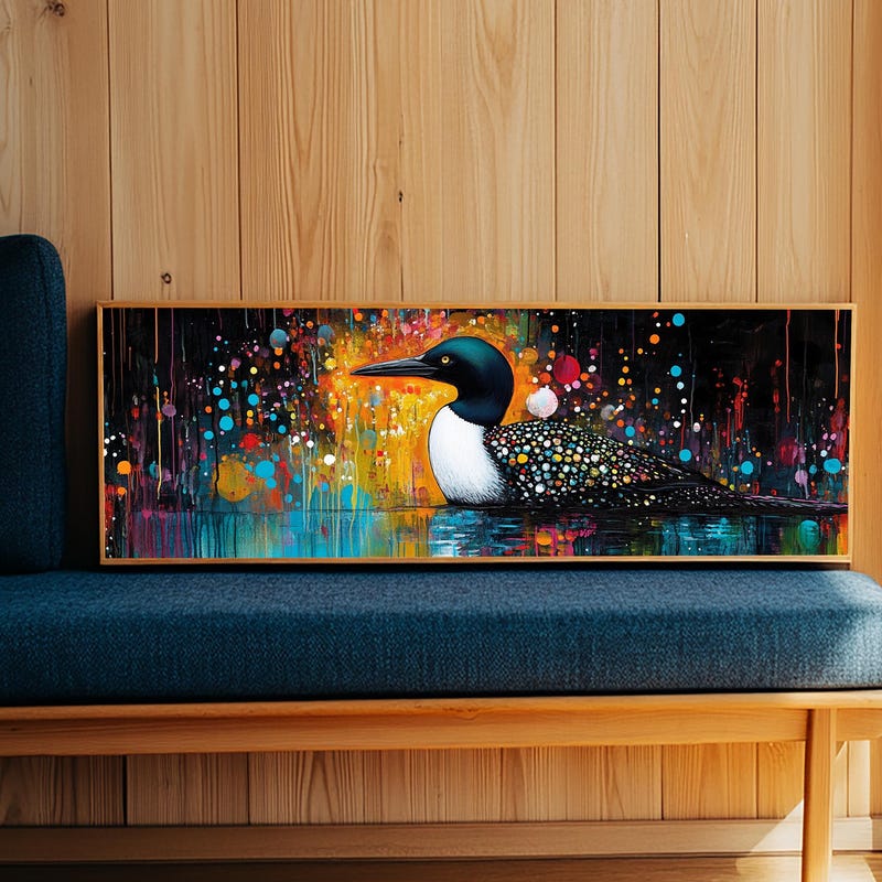 Loon Painting - Etsy
