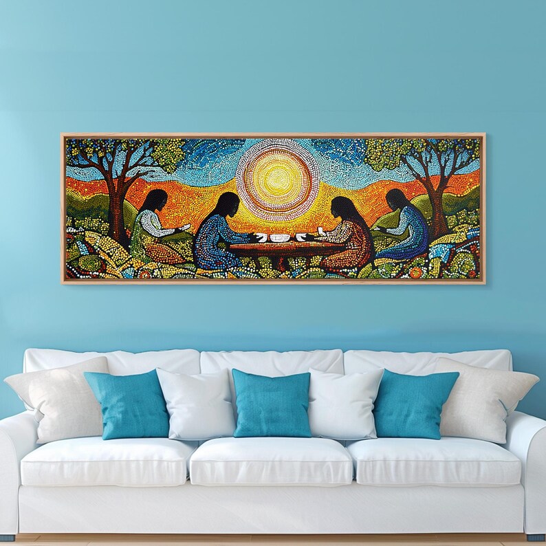 Supper at Emmaus Breaking Bread Christian Art Print | Framed Christian ...