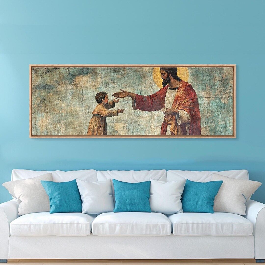 Joseph Presenting the Christ Child Italian Style Christian Art Work ...