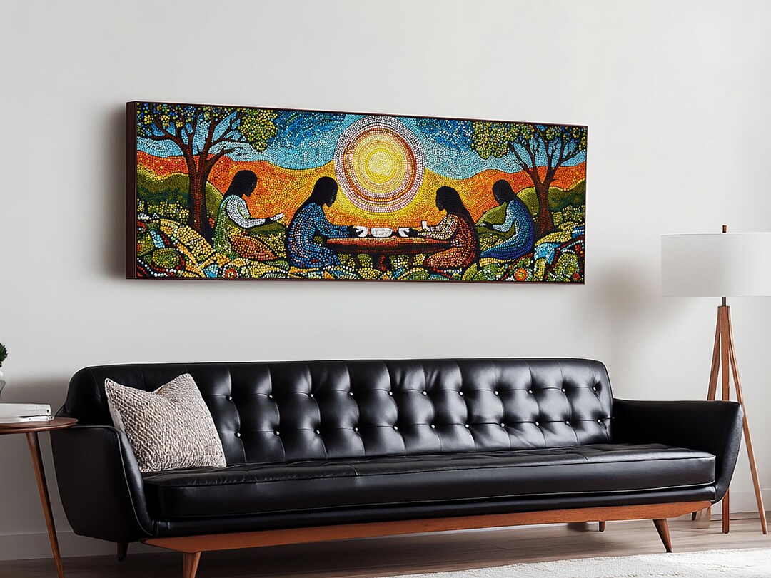 Supper at Emmaus Breaking Bread Christian Art Print | Framed Christian ...