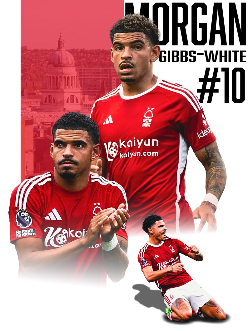 Customizable Player Highlight Template | Editable Photoshop PSD for ...