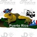 Concho Frog Rana With Hat, Puerto Rico Flag Vector, Perfect for ...
