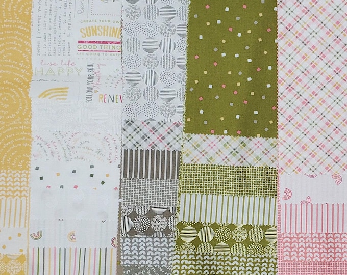 CHICKADEE LANDING 34 Piece Sample Set Kansas Troubles Quilting Sew Moda ...