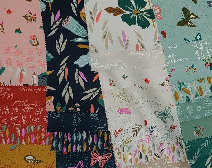 SONGBOOK A New Page 34 Pc Sample Set Moda Fabric Farmhouse Fancy That ...