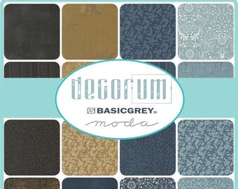 Brown Art Deco Fabric - Etsy