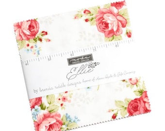 SLOW STROLL Moda Fabric 4 MINI Charm Packs Farmhouse Fall Autumn Acorns Purple Cottage Quilting ...