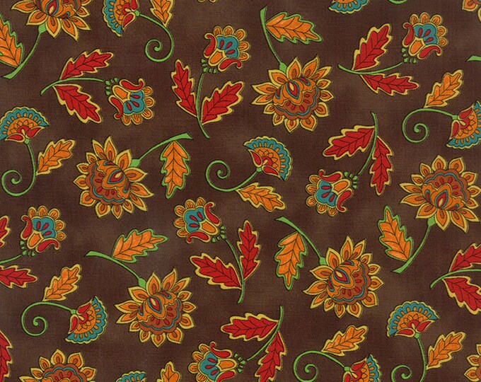 Fall FOREST FANCY Moda Fabric 2 Yds Autumn Quilting Sewing Deb Strain ...