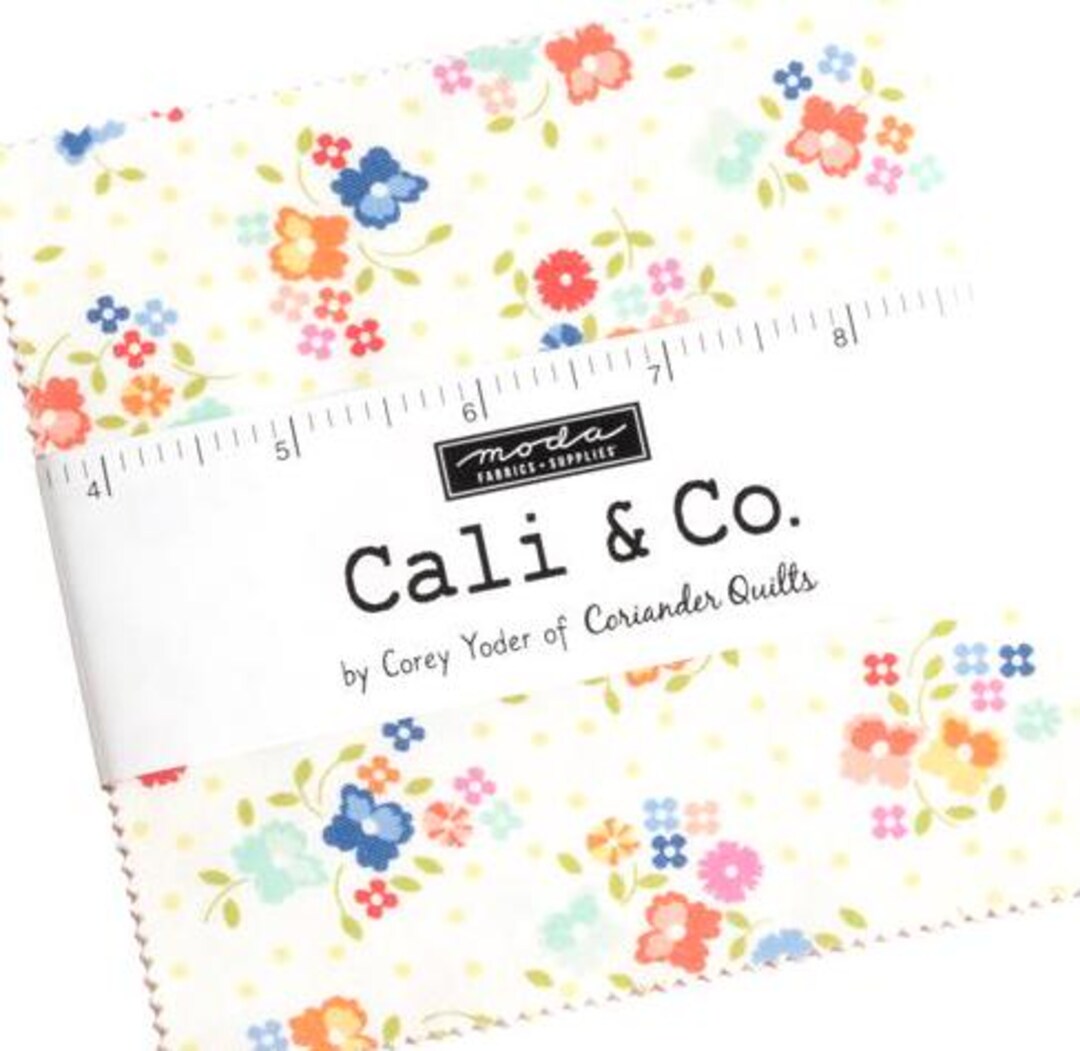 CALI & CO 3 Charm Packs Moda Fabric Corey Yoder Coriander Quilts ...