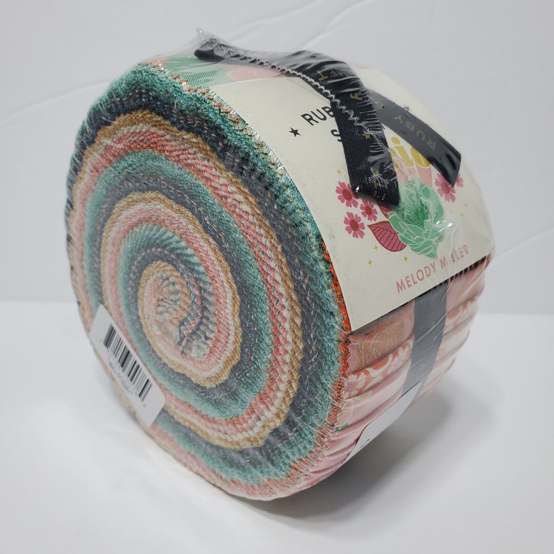 CURIO Jelly Roll Ruby Star Society MODA Fabric Maximalist Floral Modern ...