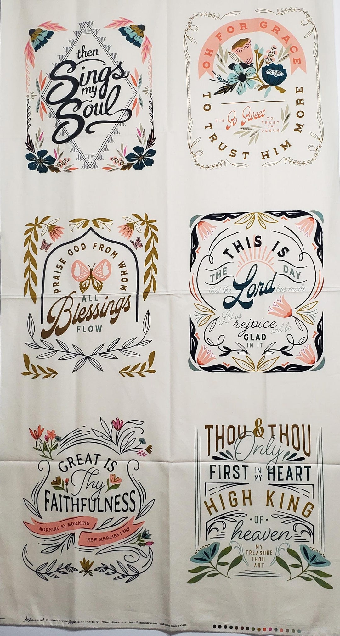 SONGBOOK A New Page PANEL Moda Fabric Fancy That Design House Farmhouse ...