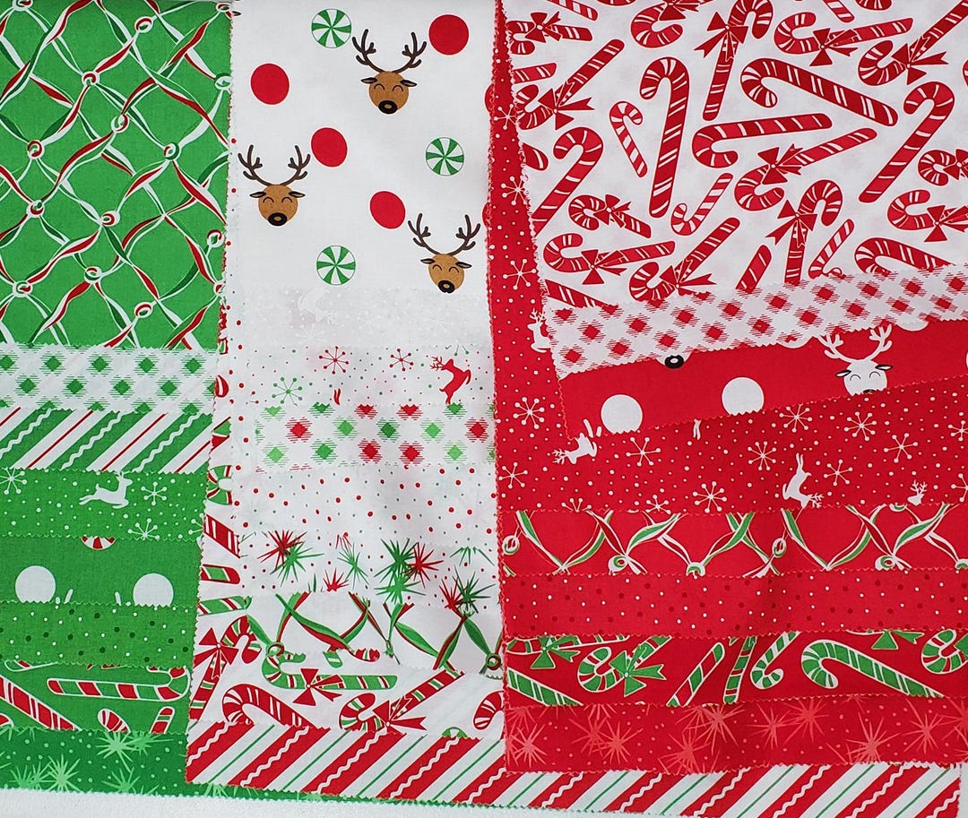 REINDEER GAMES 25 Piece Sample Set Moda Fabric Modern Quilting Sewing ...