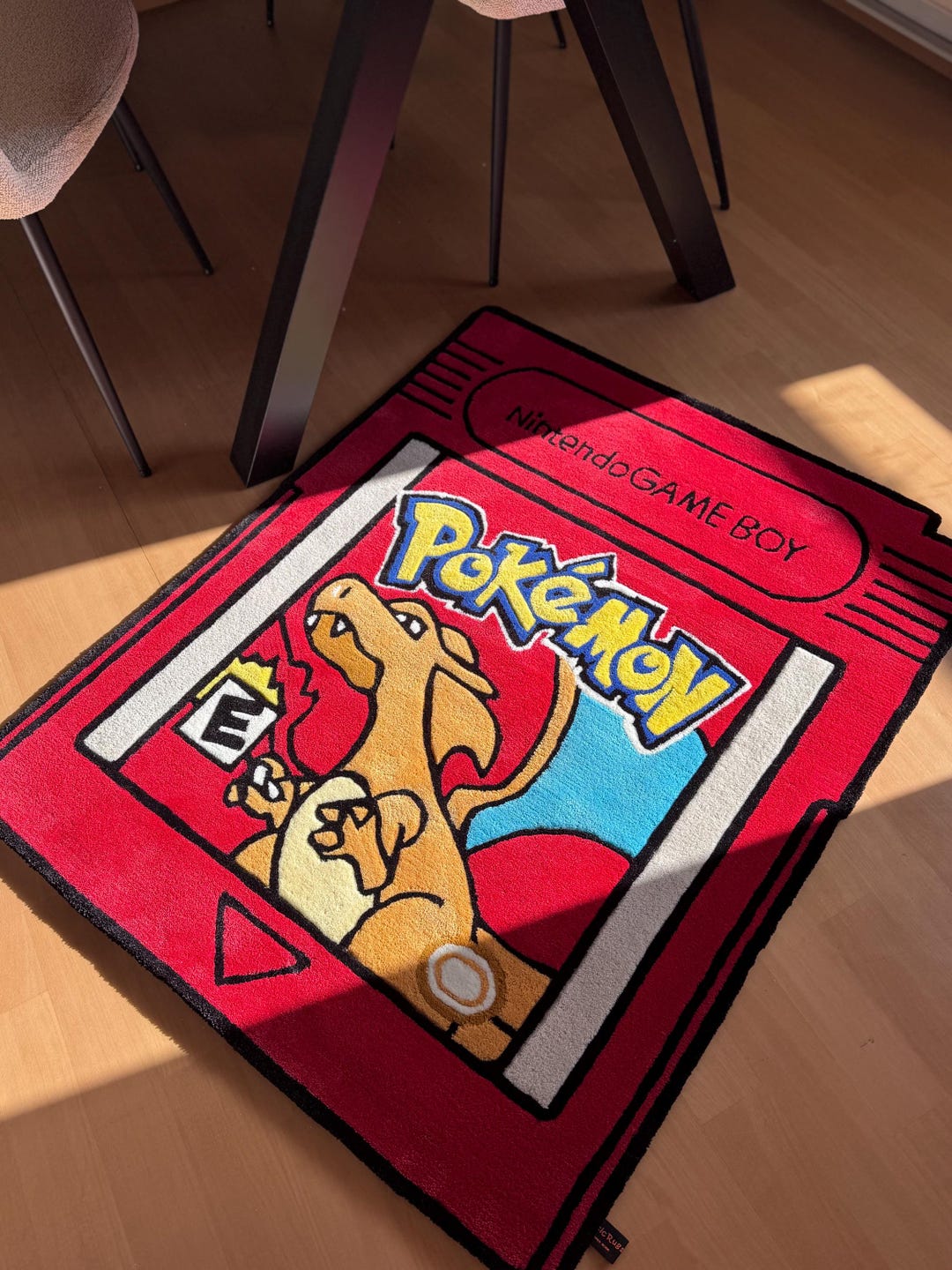 Tufting Handmade Fan Art Teppich Inspiriert Pokémon Rote Edition Custom ...