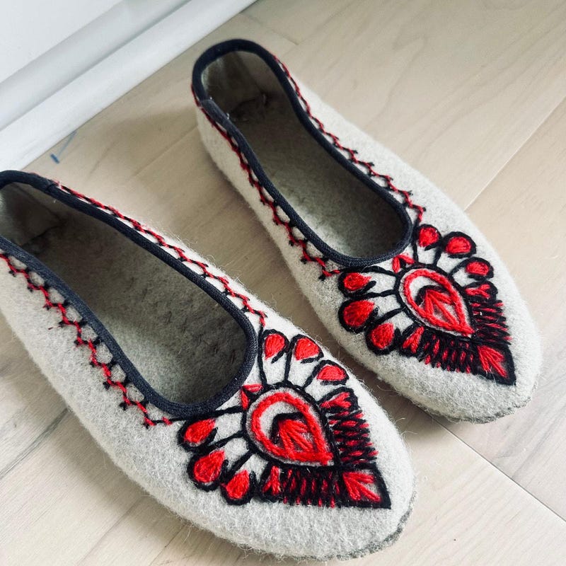 Boho Slippers - Etsy