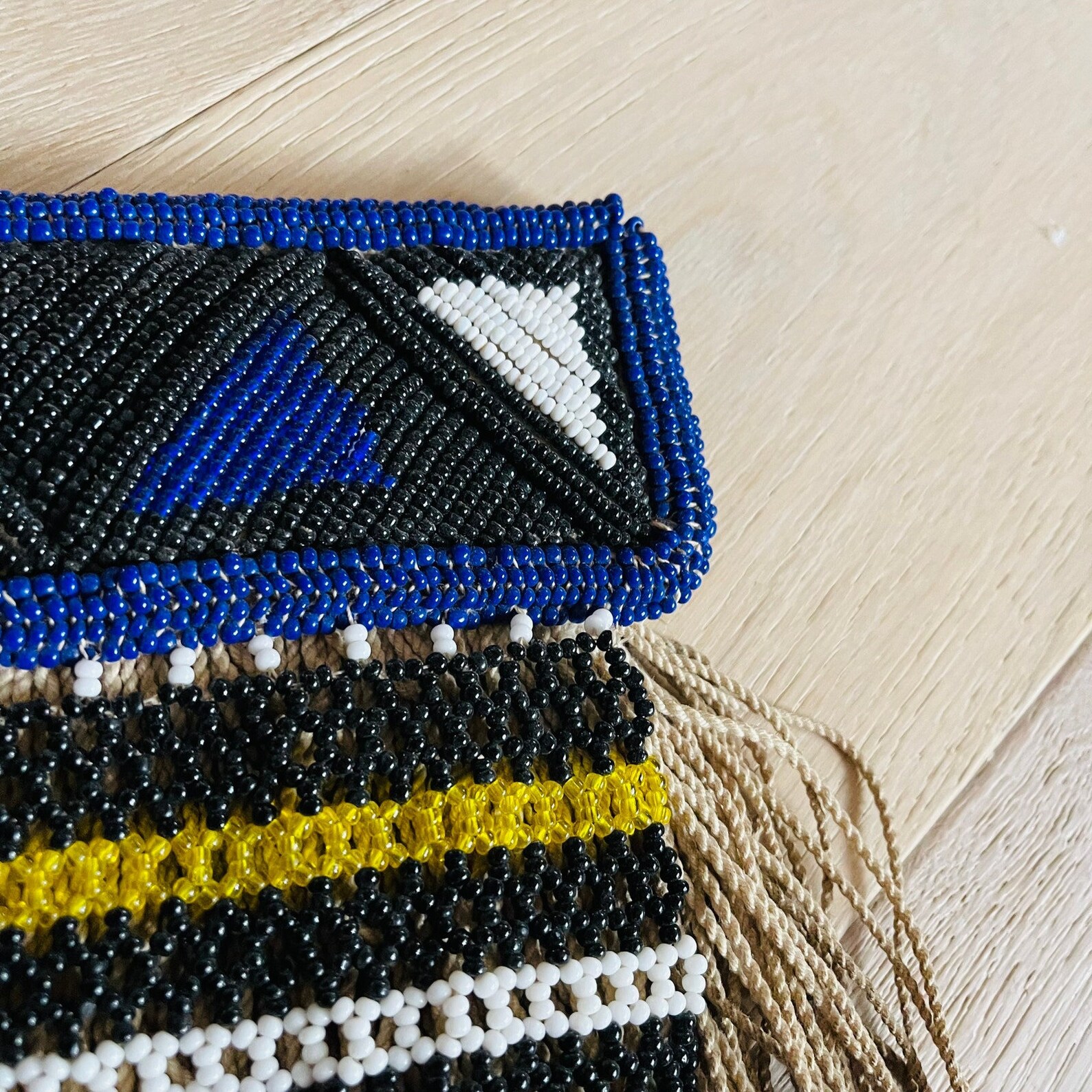 Vintage Ndebele Beaded Apron Zimbabwe/ Late 20th Centuryglass Beads for ...