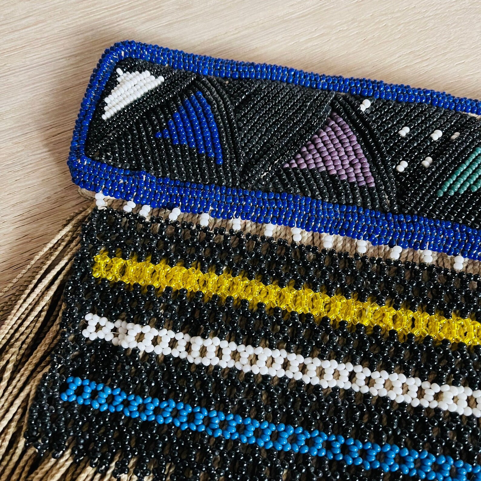 Vintage Ndebele Beaded Apron Zimbabwe/ Late 20th Centuryglass Beads for ...