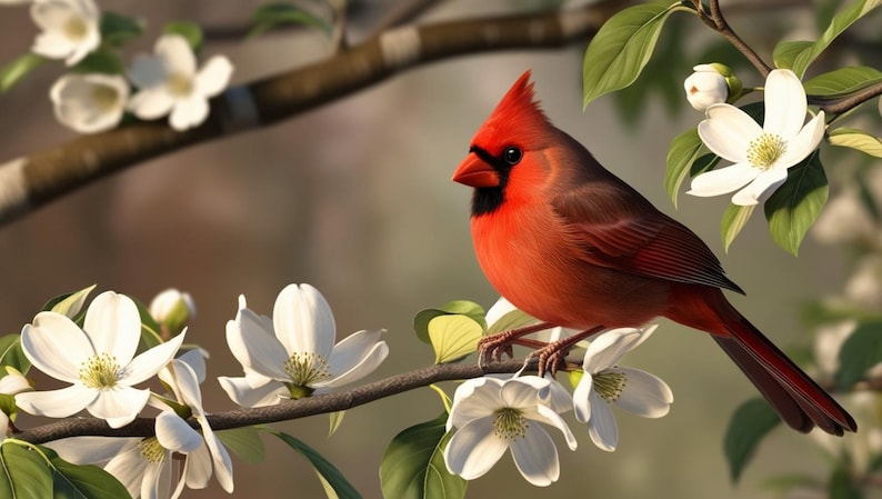 Digital Photo, Cardinal, Bird - Etsy