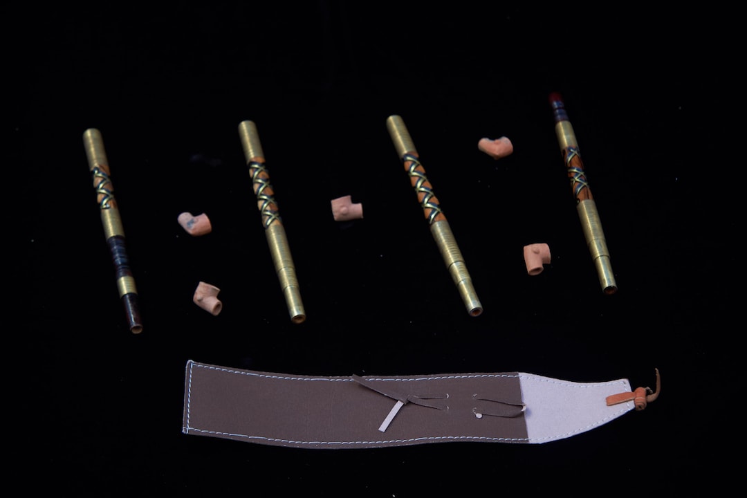 Traditional Moroccan Sebsi Pipe Set - Engraved Brass Smoking ...