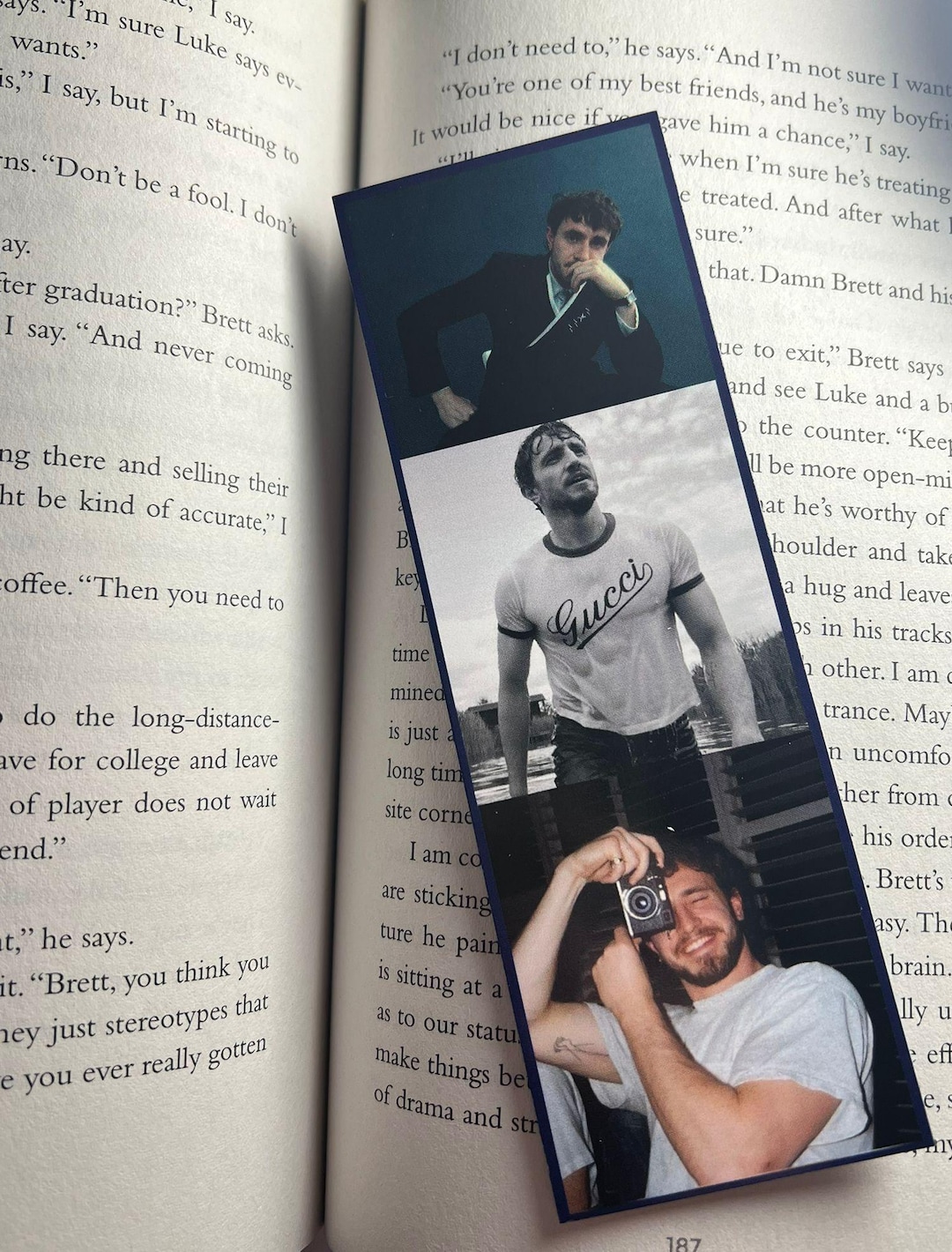 Bookmark/lesezeichen Paul Mescal - Etsy