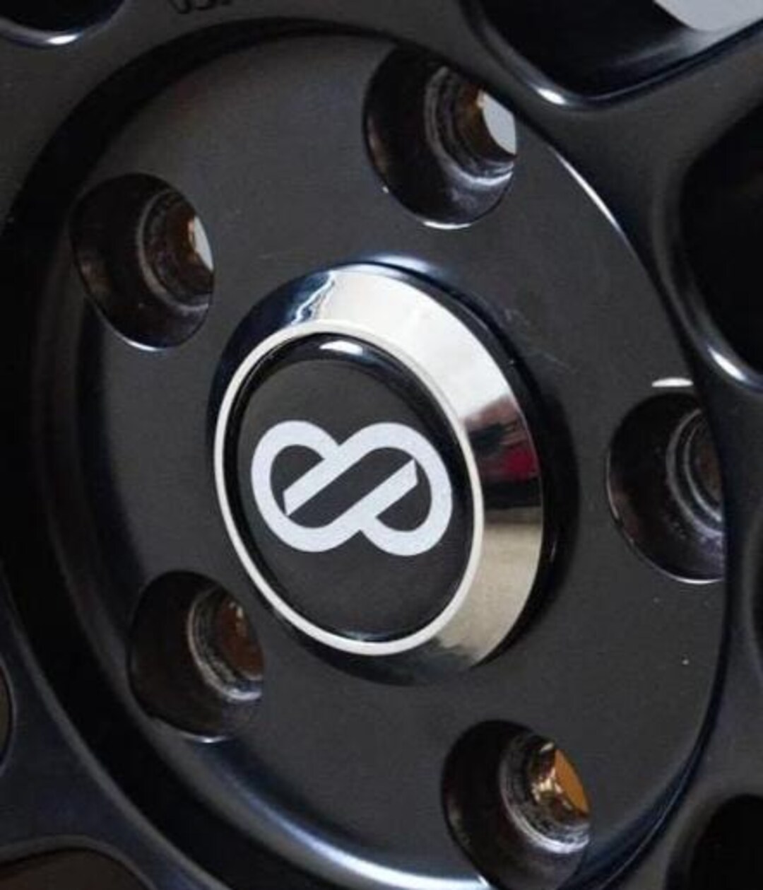 Enkei RPF1 CHROME Center Caps for 16", 17", 18" and 15x8+28 Wheels ...