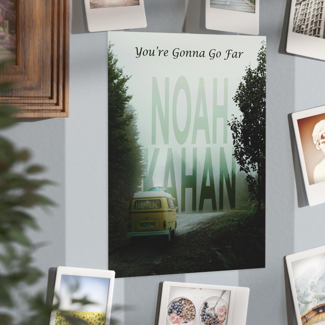 Noah Kahan Wall Art, Vintage Camper Decor, You're Gonna Go Far, Noah ...