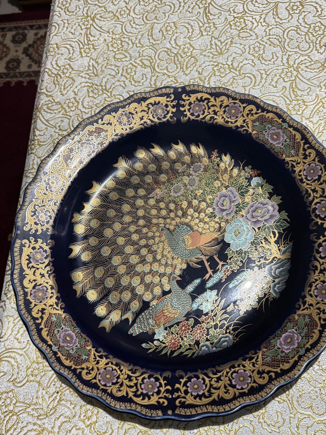 Original Moroccan Taous Plate From 1960 - Etsy