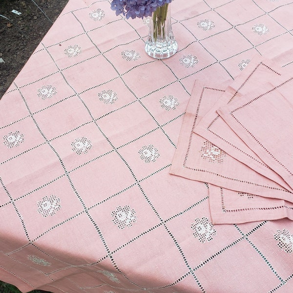 Embroidered Tablecloth - Etsy