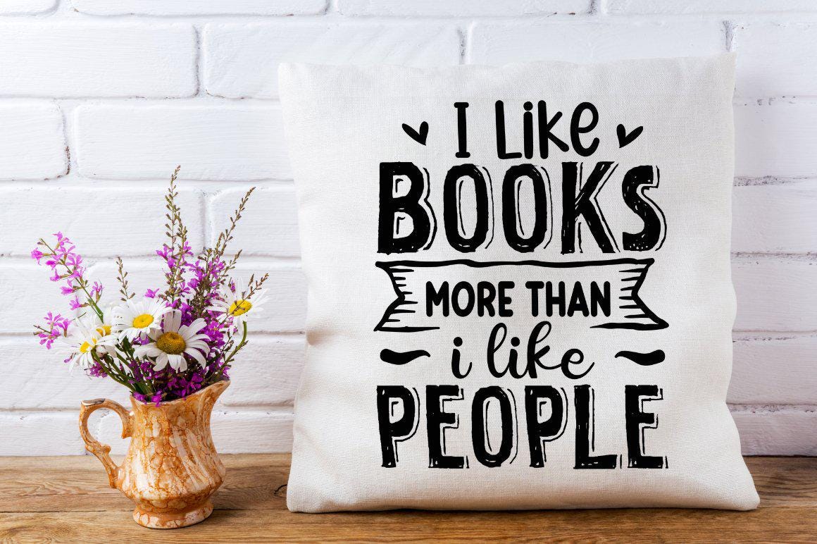 Book Reading SVG Bundle, Books Cut File, Book Lovers, 10 Book Designs ...