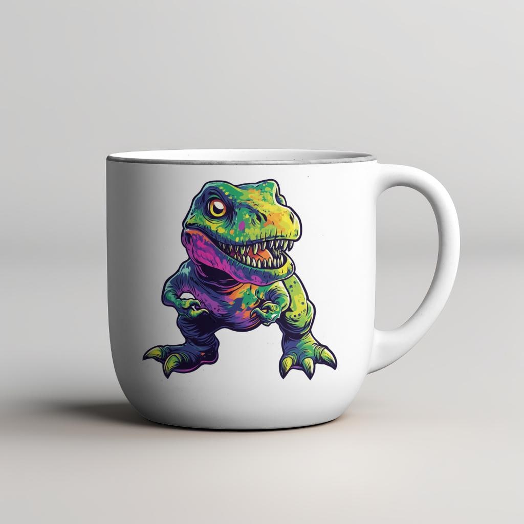 Cute and Colorful Kawaii T-rex PNG, Adorable Dinosaur Clipart for T ...
