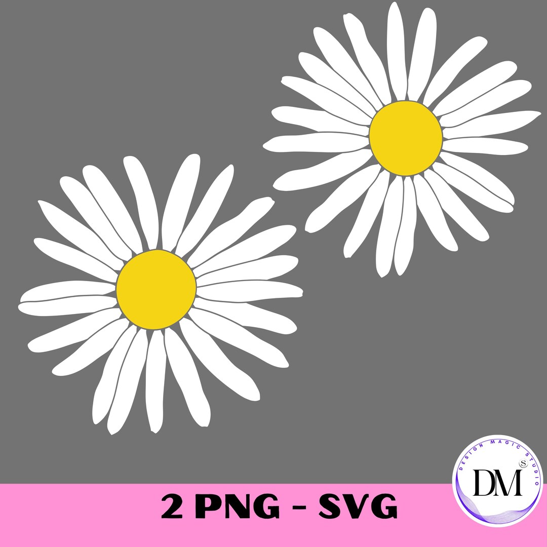 Daisy Svg Bundle, Clipart Cut Files for Cricut Cameo, Vector Cutfile ...