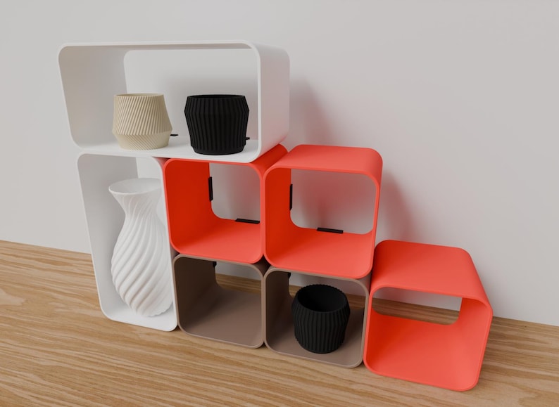 Small Modular Shelve-wall Shelves, Floor Shelves - Etsy