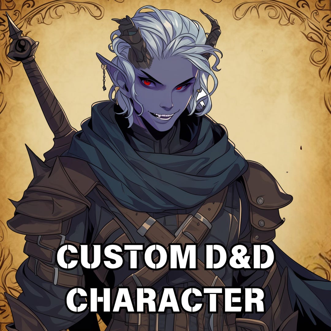 Custom Dnd Character Art | Dnd Portrait Commission | Fullbody or ...