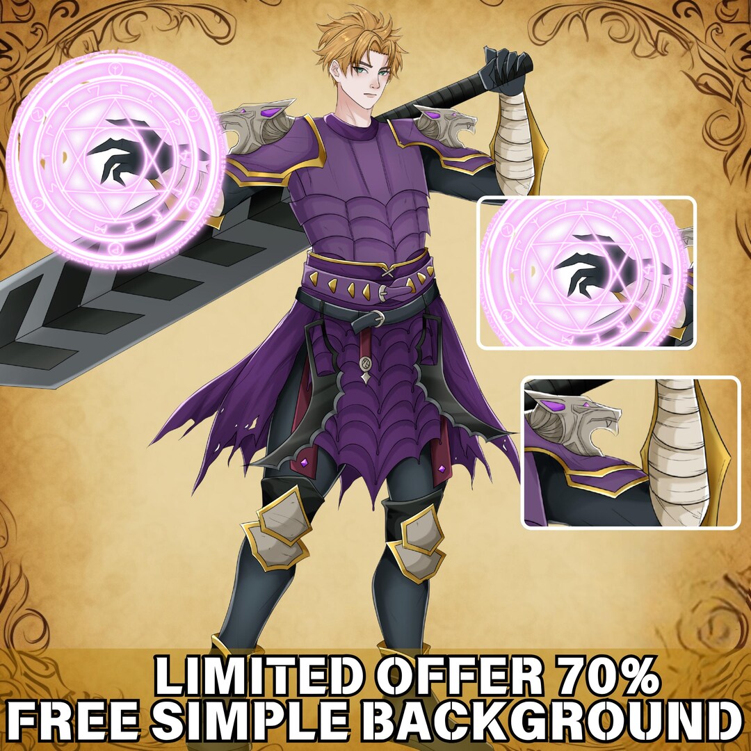 Dnd Character Portrait Commission | Custom Fantasy Art for Dungeons and ...