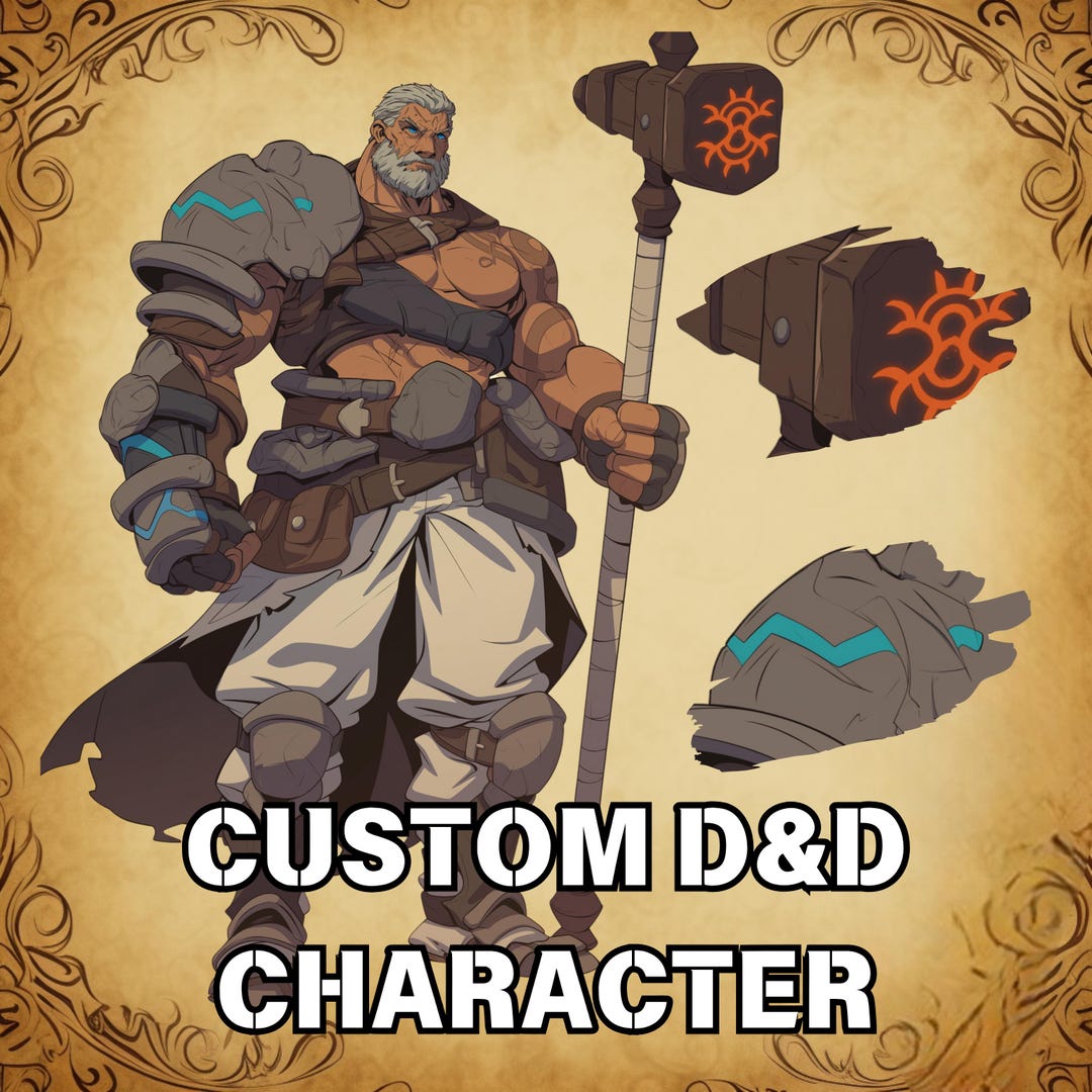 Dnd Party Character Art | Dnd Character Sheet | Fantasy Character ...