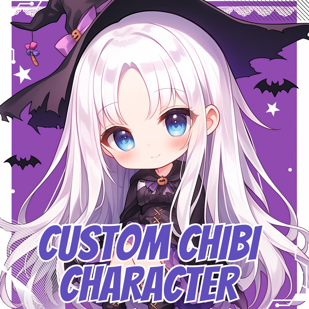 Custom Chibi, Cute Anime Chibi Characters, Personalized Chibi Art ...