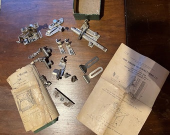 Antique Sewing Machine Attachments Tools - Etsy