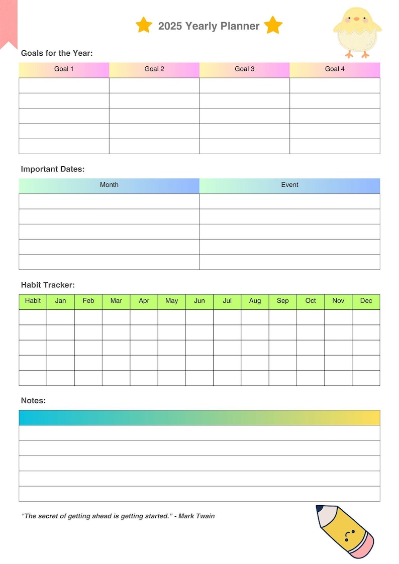 Digital Planner, Goodnotes Planner, iPad Planner, Notability Planner ...