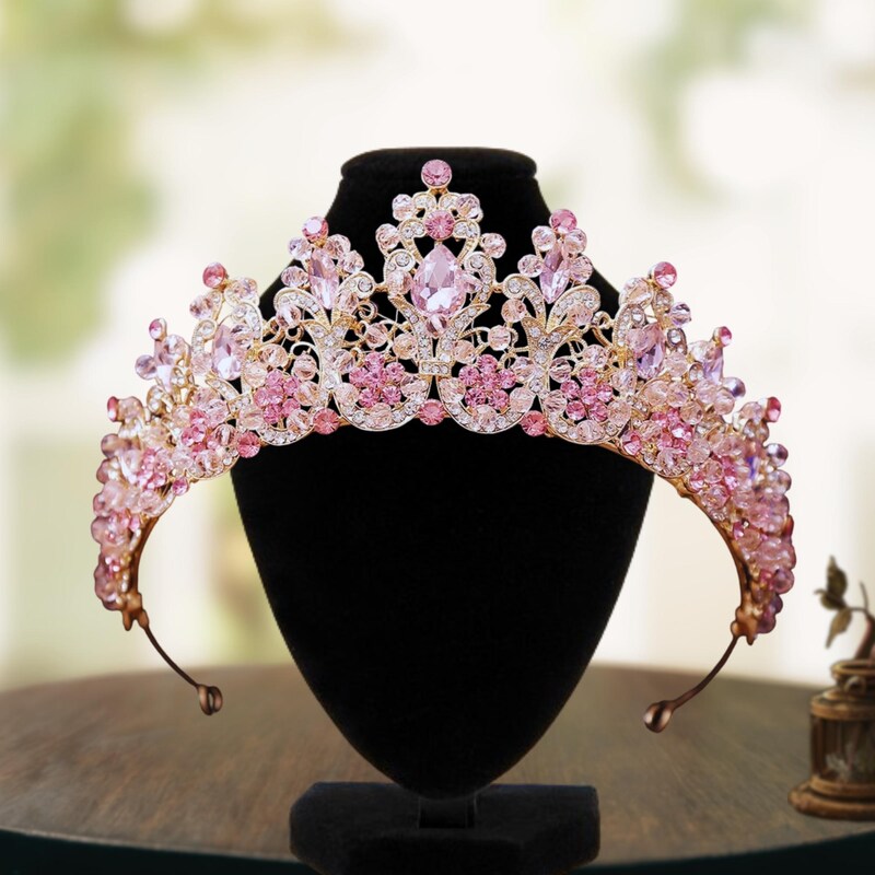 Pink Tiara - Etsy