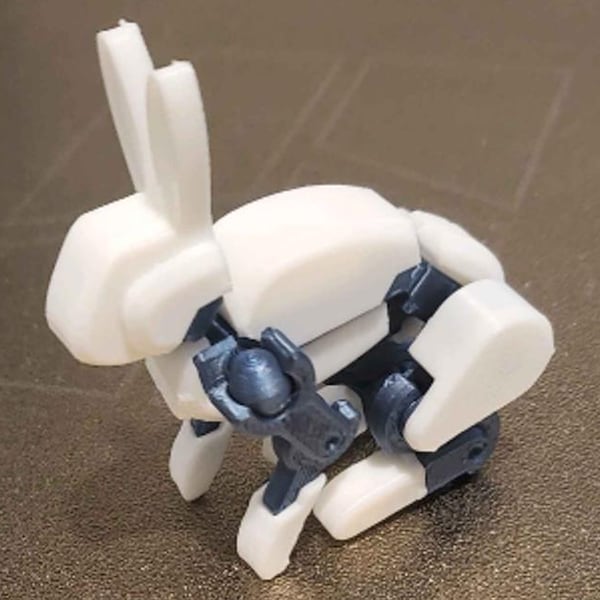 Robotic Bunny Toy - Etsy
