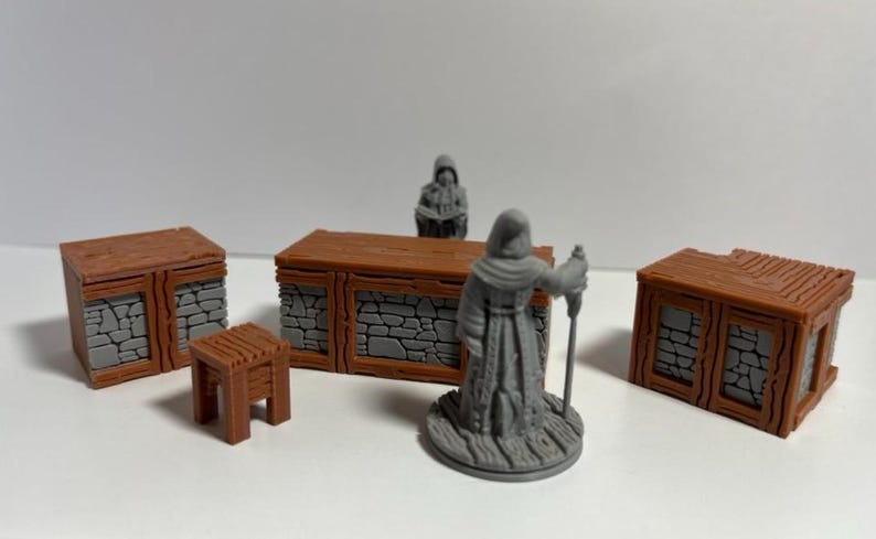 Modular Bar for Dnd | 3D Printed Tavern or Inn Terrain Dungeons and ...