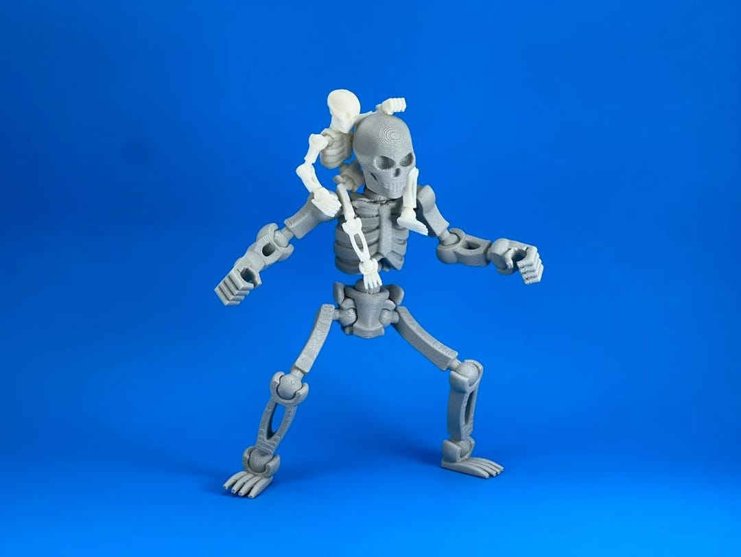 Skeleton 13 & Accessories | SPECIAL EDITION Dummy 13 Action Figure | 3D ...