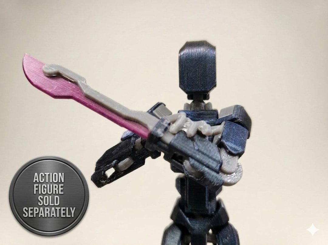 Sword Arms for Dummy 13 | 2 Pack | 3D Printed Action Figure Doll ...