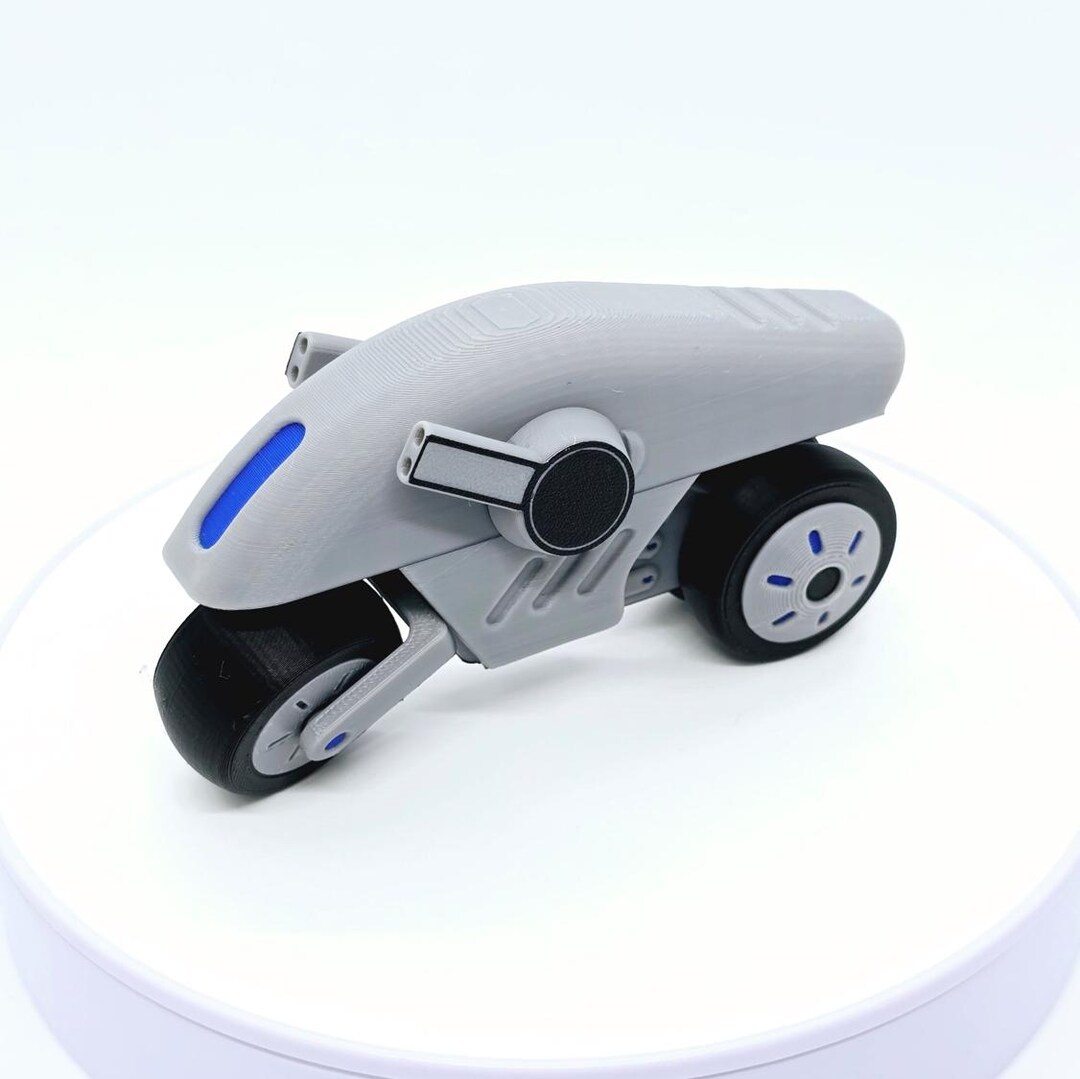 Turbo Saber | Robot Mech Action Figure | 3D Printed Wheeled Vehicle Toy ...