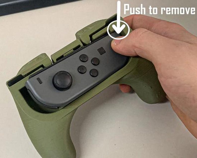 Joy-con Controller With Trigger Buttons | 3D Printed Controller ...