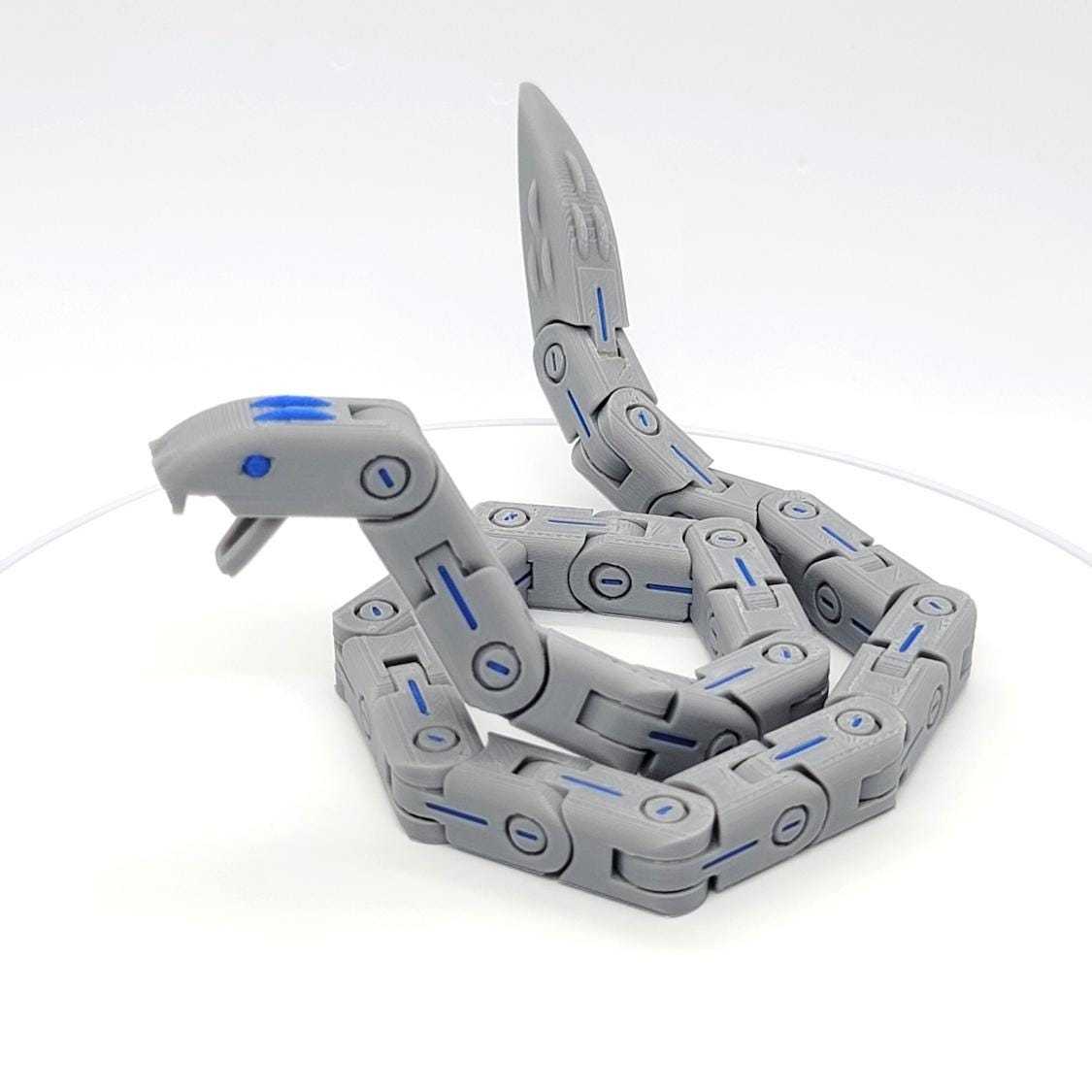 Cobalt Viper | Robot Mech Action Figure | 3D Printed Articulated Animal ...