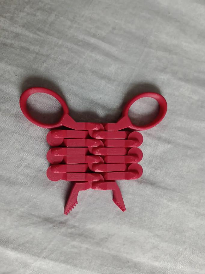 Grab Fidget Desk Toy | 3D Printed Mechanical Fun Extendable Arm Gadget ...