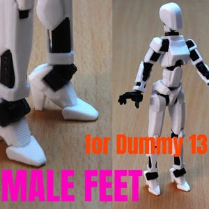 High Heels for Dummy 13 | 3D Printed Custom Action Figure Doll ...