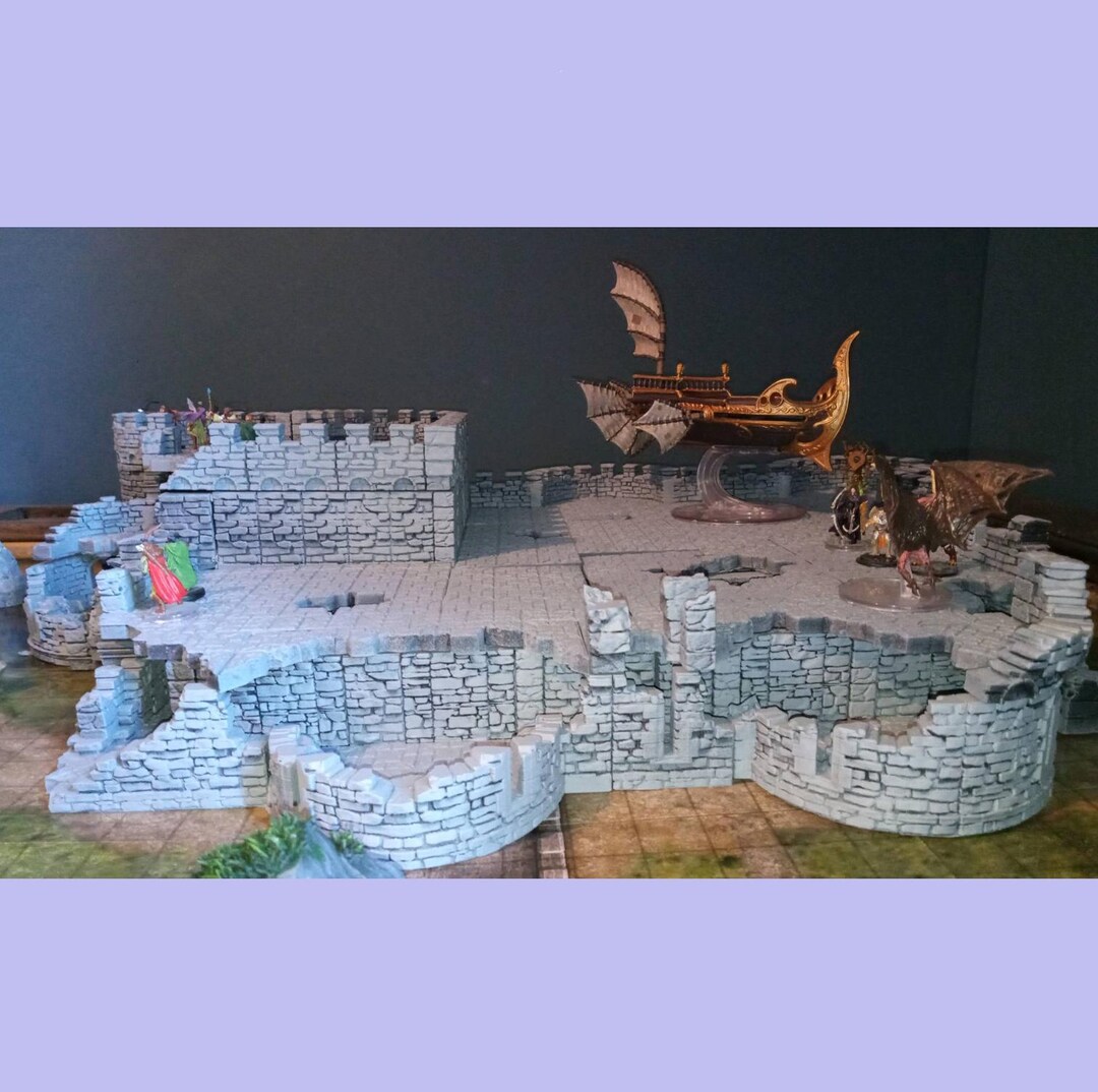 Modular Castle for Dnd | 3D Printed Dungeons and Dragons Keep Multi ...